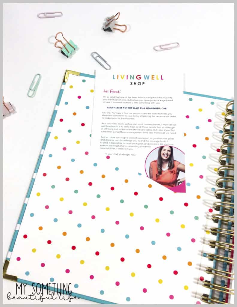 Living Well Planner Review - My Something Beautiful Life | Planning ...
