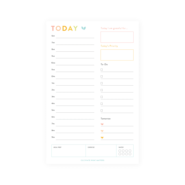 2021DailyPlannerNotepad-LimitedEdition - My Something Beautiful Life ...
